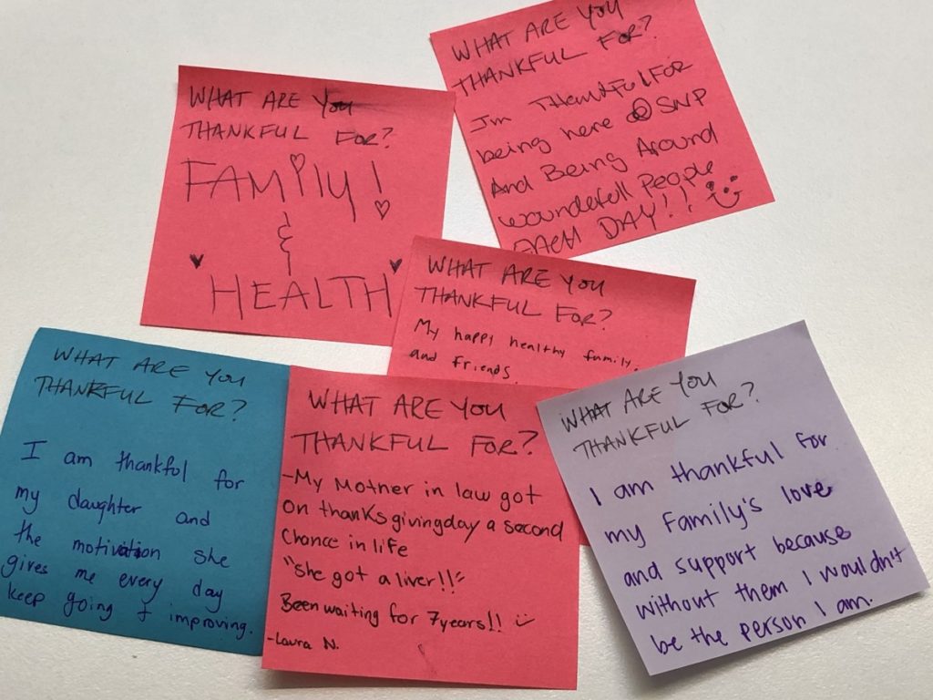 SNP | Holiday Gratitude by Deb Glasser, MS, RD